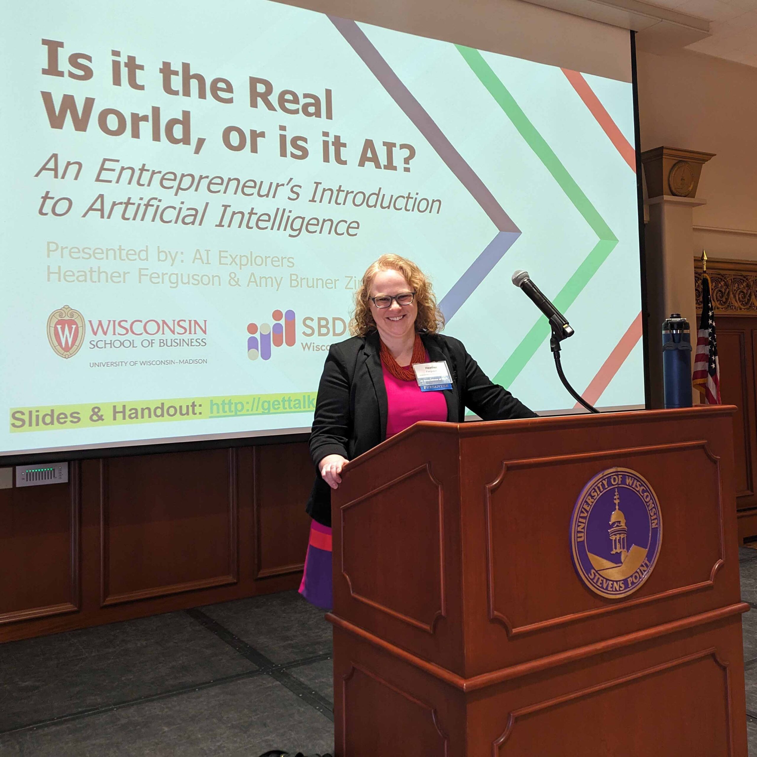 UW-Stevens Point hosts AI at Work - Small Business Development Center